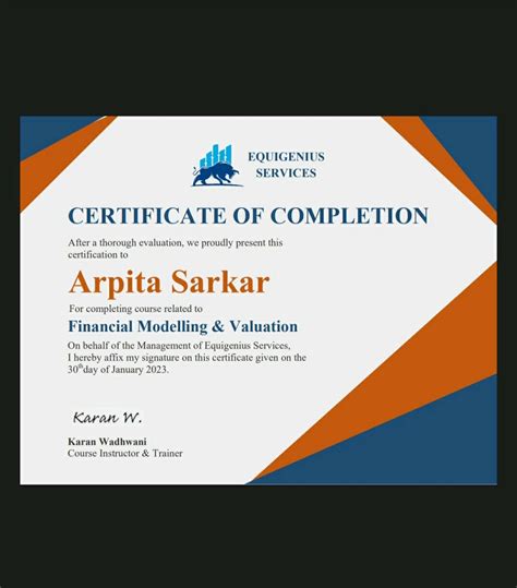 Arpita Sarkar On Linkedin Financial Modeling And Valuation