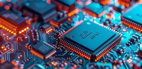 Detailed Technology Texture Ai Supercomputer Chrome A High Level Of Detail Throughout Circuitry