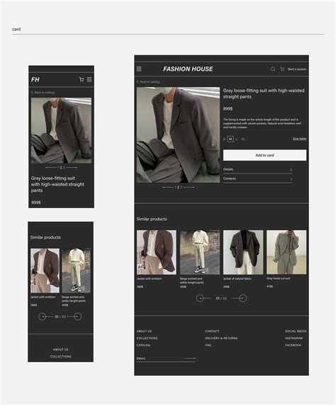 Online Shop UI UX Web Design Behance Online Shop UI UX Web Design Behance