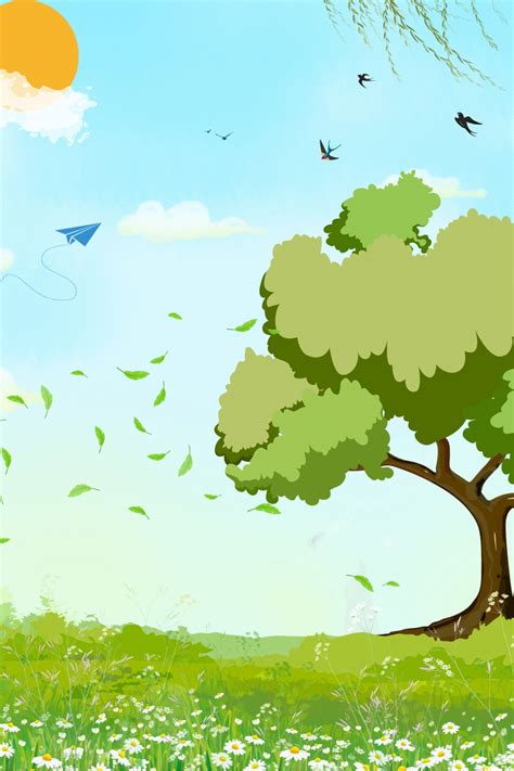 소풍 봄 여행 봄 소풍 배경 화면 및 일러스트 무료 다운로드 Pngtree