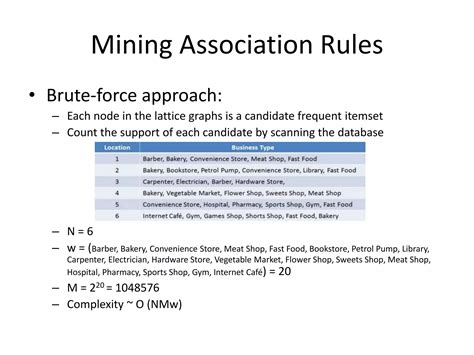 Association Rule Mining In Data Mining Pptx Computing Technology And Computing