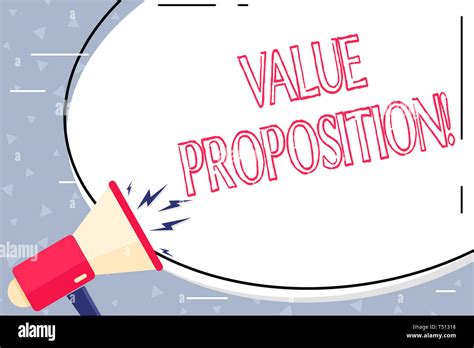 Text Sign Showing Value Proposition Business Photo Showcasing