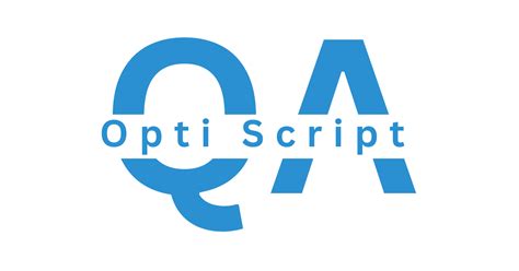 automation testing our services optiscript qa