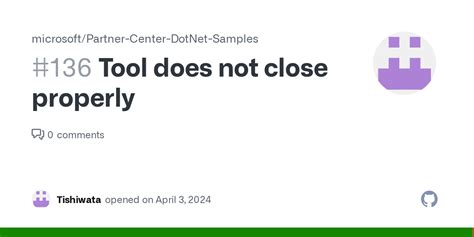 Tool Does Not Close Properly · Issue 136 · Microsoftpartner Center