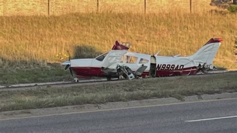 Plane Crash Landed On Road In Colorado Springs