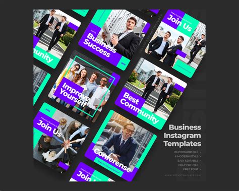 Шаблон Instagram