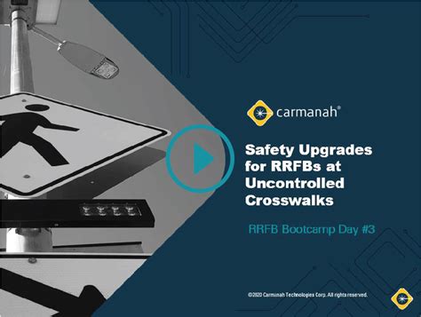 Rrfb Crosswalk Bootcamp Training Program Self Paced Learning
