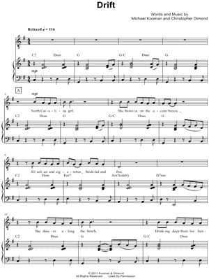 Drift Sheet Music 1 Arrangement Available Instantly Musicnotes
