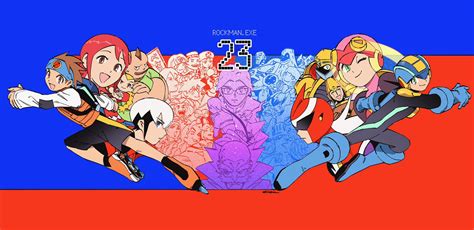 Megamanexe Rollexe Mayl Sakurai Lan Hikari Dr Wily And 30 More Mega Man And 2 More