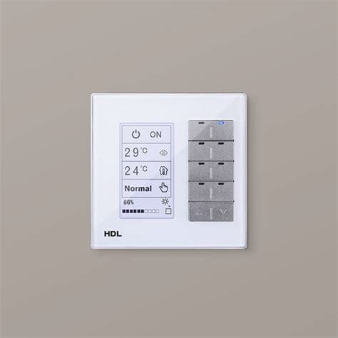 Home Automation System Control Panel DLP EU HDL Automation Co Ltd For Heating Systems