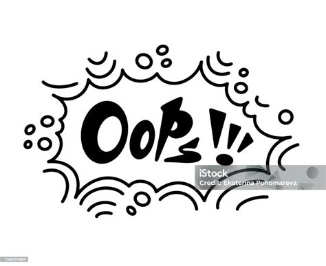 흑백 음성 거품 단어 죄송합니다 공란에 대한 스톡 벡터 아트 및 기타 이미지 공란 구름 기포 Istock