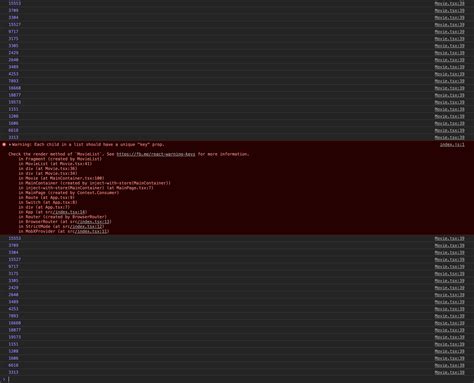 Reactjs React Error Unique Key Prop Although Key Is Unique Stack