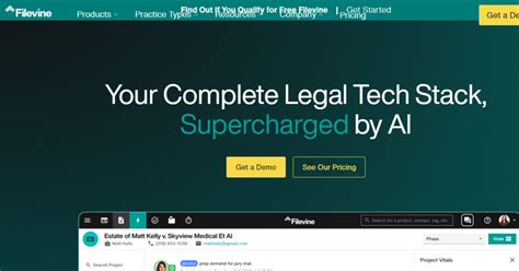 Filevine Mobile App Case Study