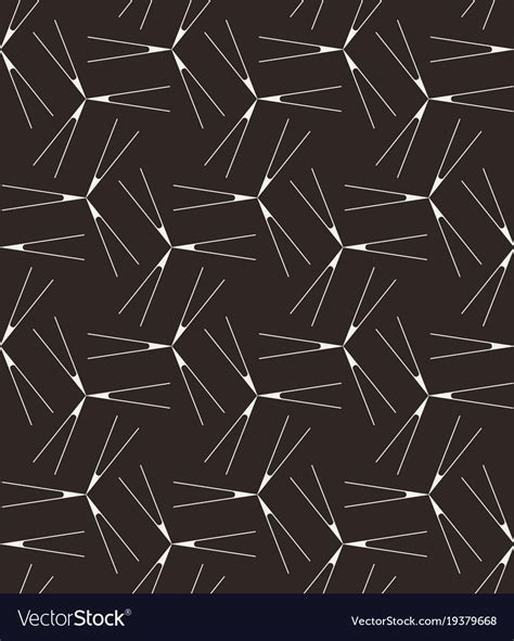 Seamless Geometric Triangle Pattern Royalty Free Vector