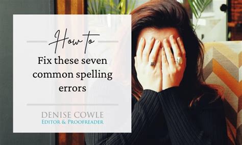 How To Fix Spelling Errors In 7 Easy Steps Riset