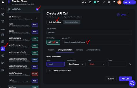 코드없이 개발하기 Flutterflow 180데이터and백엔드 기능 Api Calls Createandtest Api