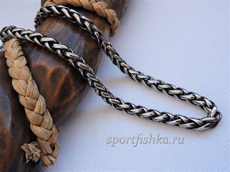 Круглая стальная цепочка | sportfishka.ru