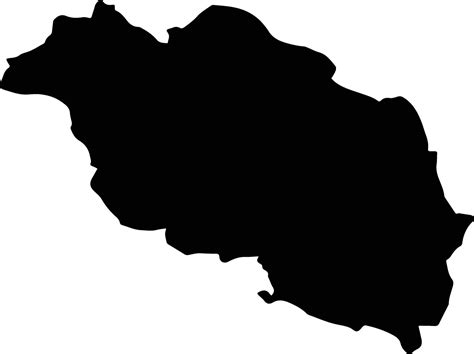 Alunis Romania Silhouette Map 65766467 Vector Art At Vecteezy