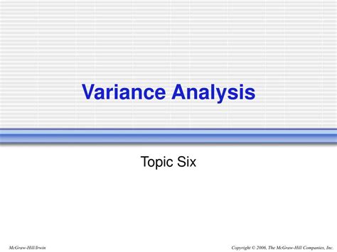 Ppt Variance Analysis Powerpoint Presentation Free Download Id3391541