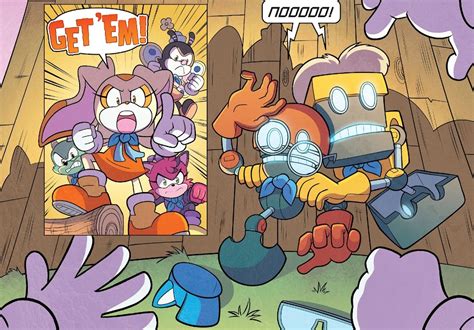 Hedgehogs Cant Swim Sonic The Hedgehog Idw Annual 2022