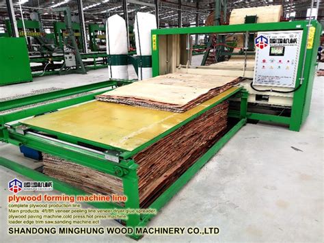 Plywood Veneer Assemble Machine Shandong Minghung Wood Machinery Co Ltd