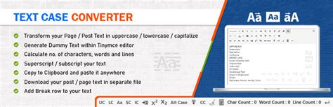 Text Case Converter Plugin —