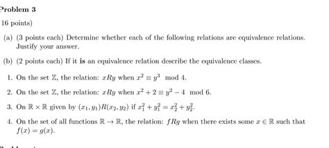 solved problem 3 16 points a 3 points each determine