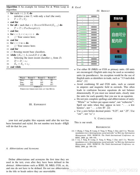 ieee trans的latex模板使用方法 how to use the ieeetran latex templates csdn博客