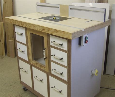 Custom Built Router Table