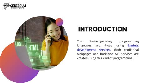 ppt build a mobile app with node js development company powerpoint