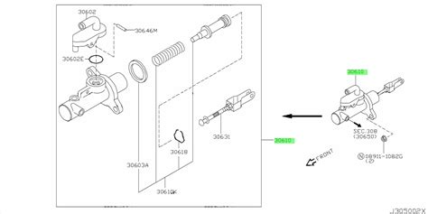 Buy Genuine Nissan 30610vw00b 30610 Vw00b Cylinder Assembly Clutch