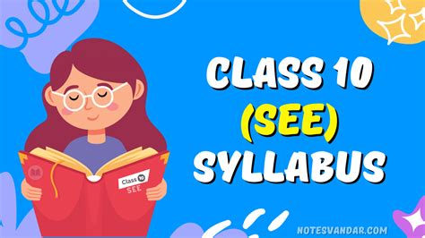 latest see class 10 syllabus nepal 2079 notes vandar