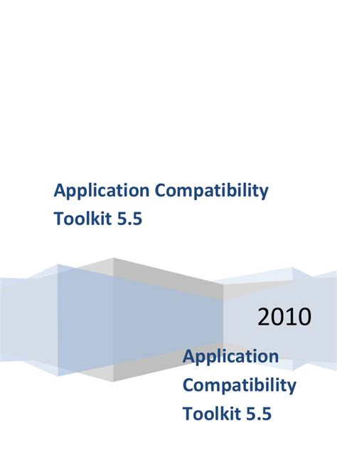 Application Compatibility Toolkit 5 5 Pdf Windows Registry Microsoft Windows