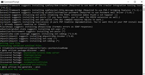cara install laravel di localhost server sahretech