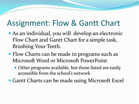 PPT Process Organization Flow Charts Gantt Charts PowerPoint Presentation ID