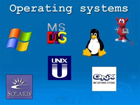 PPT Operating Systems PowerPoint Presentation Free Download ID 5595777