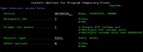 Order Ptf Groups Download Them To The Ibm I And Create An Image