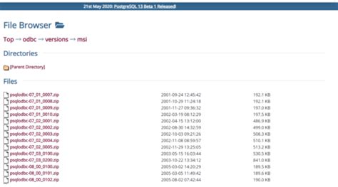 【postgresql】windowsへpostgresqlのodbcのインストール Postgresweb ポスグレウェブ