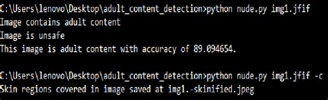After Uploading The Pornographic Image Onto The Model It Displays Download Scientific Diagram