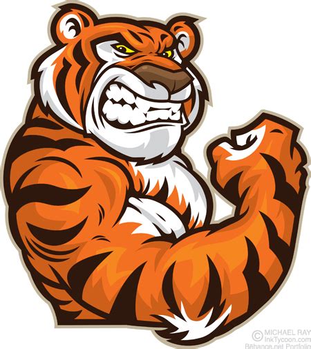 Tigers Digital Art Fribly Tigers Digital Art Fribly