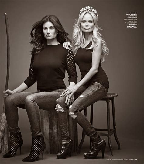 The Randy Report Idina Menzel And Kristin Chenoweth Together Again