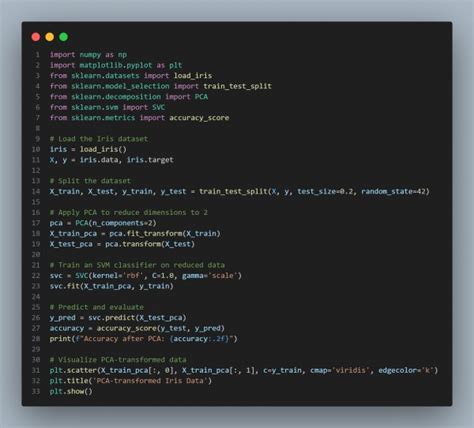 How Would You Apply Dimensionality Reduction Techniques Like Pca To Improve The Performance Of A