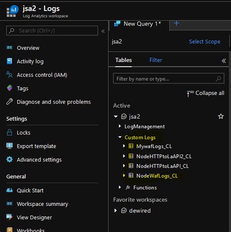 Nodejs Logging Integration With Azure Log Analyticssentinel