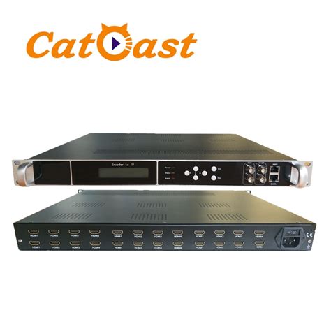 24 Channels HDMI To IP Live Streaming Video Encoder China 24 HDMI Encoder And IPTV Encoder