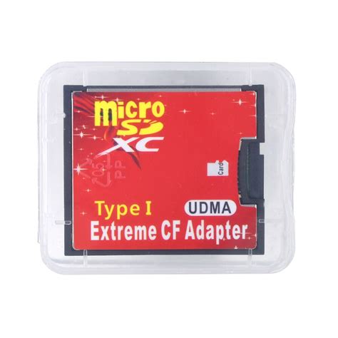 TISHRIC Micro SD TF To CF Card Adapter For MicroSD Grandado