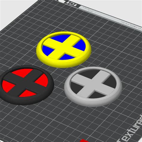 👾 Xmen Logo Costume Costume・ Stl File For 3d Printing・cults