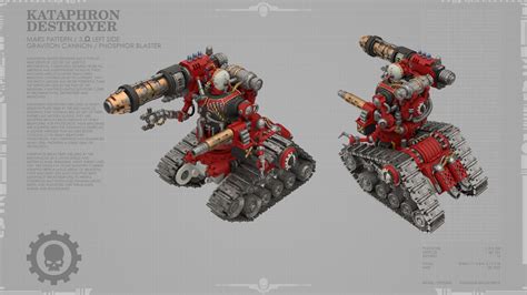 Kataphron Breacher Mars Pattern 3 Q Right Side Torsion Cannon Arc