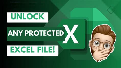 🔓 Unlock Any Password Protected Excel File No Software Needed Youtube