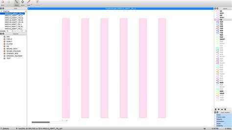 overlap of standard cells in gds of tinyrocket generated from the asap7