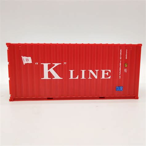 【a】o A S Container Model Factory 20gp Plastic Crafts Shipping Freight Forwarder T Scale1 35 K
